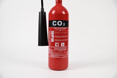 China Carbon Steel CO2 Fire Extinguisher 2.5kg to 50kg Temperature Range -30°C to 60°C for sale