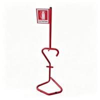 China Fire Extinguisher Stand/double Fire Extinguisher Stand Stainless Steel for sale