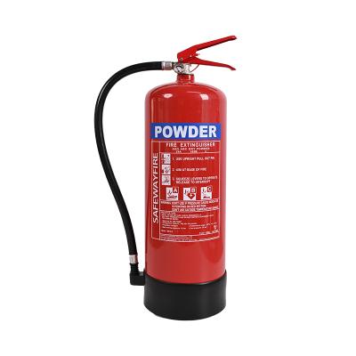 China BSI EN3 Certified 9kg ABC Dry Powder Fire Extinguisher for Factory Large Warehouse Construction Site for sale