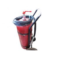 China 25KG Wheeled ABC Dry Powder Trolley Fire Extinguisher, Heavy‑Duty Mobile Fire Suppression Unit with Hose & Trolley Frame for sale