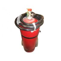 China 25KG Wheeled ABC Dry Powder Trolley Fire Extinguisher, Heavy‑Duty Mobile Fire Suppression Unit with Hose & Trolley Frame for sale