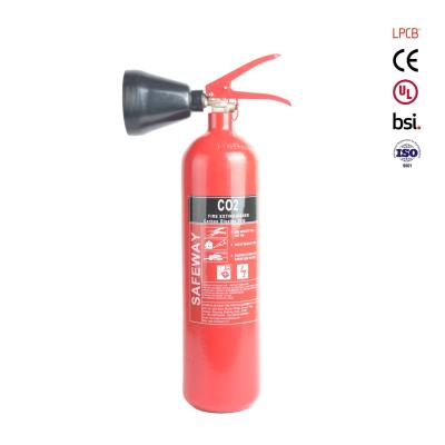 China CO2 Carbon Dioxide Extinguisher A6061 Material 5KG Capacity for sale