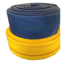 China 1 Inch PVC Single Jacket Fire Hydrant Hose 10-30m Length 8-25 Bar Working Pressure for Industrial Safety for sale