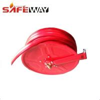 China Manual Fire Hose Reel Fixed Installation 25-30M Capacity EN ISO9001 Certified Industrial Fire Fighting Equipment for sale