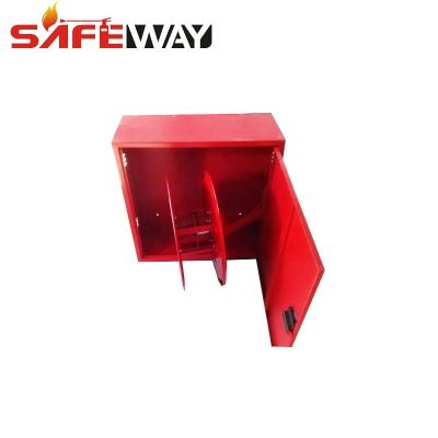 China Wall Mounted Polished Fire Hose Cabinet SWHR - Stainless Steel Industrial Grade with CE/ISO Certification for sale
