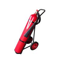 China Wheeled CO2 Fire Extinguisher 10kg to 50kg Capacity with ISO CE EN3 Certification for Industrial Safety for sale