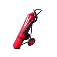 China Wheeled CO2 Fire Extinguisher 10kg to 50kg Capacity with ISO CE EN3 Certification for Industrial Safety for sale