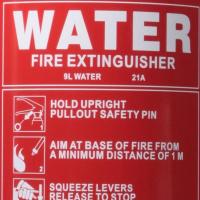 China CE EN3 10L Water Fire Extinguisher for Class A Fires - 10 Liter Capacity with ISO Certification for sale
