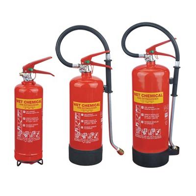 China -30°C Wet Chemical Fire Extinguisher 1kg 14 Bar Pressure with ISO/CE/EN3 Certification for sale