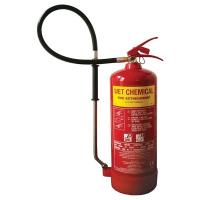 China DC01 6 Litre Wet Chemical Fire Extinguisher - 13.5 Bar Working Pressure, 27 Bar Test Pressure for sale