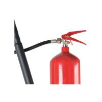 China 2kg CO2 Fire Extinguisher Spray Horn BSI EN3 Portable Carbon Dioxide 167bar for sale