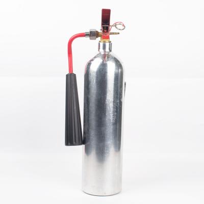 China 2KG CO2 Fire Extinguisher with AA6061 Aluminum Cylinder - 115mm Diameter, 174 Bar Working Pressure for sale