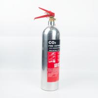 China 2KG CO2 Aluminum Cylinder Fire Extinguisher - 115mm Diameter, 430mm Height, 174 Bar Working Pressure for sale