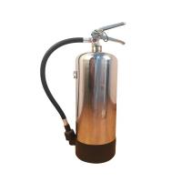 China CE Approved 6L Stainless Steel SS304 Foam Water Fire Extinguisher - 14 Bar Working Pressure, 27 Bar Test Pressure for sale