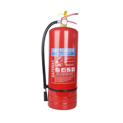 China EN3 Certified 9kg Dry Powder Fire Extinguisher - 500mm Height, 182mm Diameter, ABC Class Rated for sale