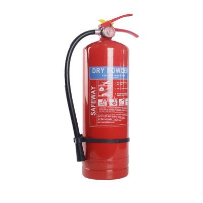 China 4.5kg ABC Dry Powder Fire Extinguisher - 135mm Diameter, 425mm Height, 14Bar Pressure for Class A B C Fires for sale