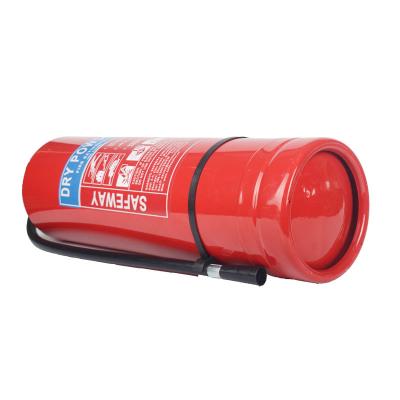 China 3kg Dry Powder Fire Extinguisher DC01 Steel 13A55BC Fire Rate Multipurpose for sale