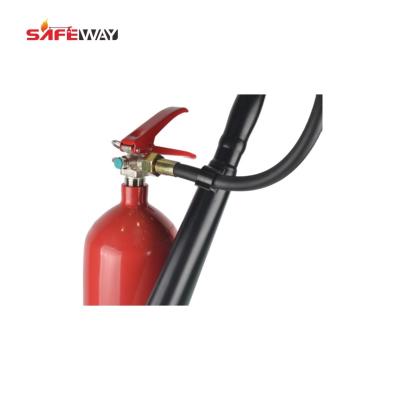 China MT5 5kg Carbon Dioxide Fire Extinguisher with BSI EN3 89B Rating for Electrical and Flammable Liquid Fires for sale