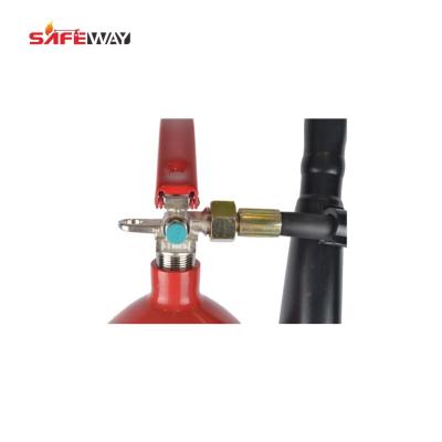 China 5KG CO2 Fire Extinguisher - BSI EN3 Certified for Class B & C Fires - 136mm Diameter Aluminum Cylinder for sale