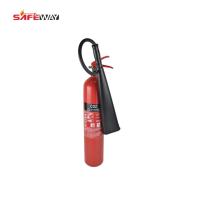 China MT5 Ce 89B CO2 Fire Extinguisher 5kg Portable Red Environmentally Safe for sale
