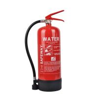 China 6L EN3 Water Fire Extinguisher - 18kg Gross Weight, 14 Bar Pressure, St12 Steel Construction for sale