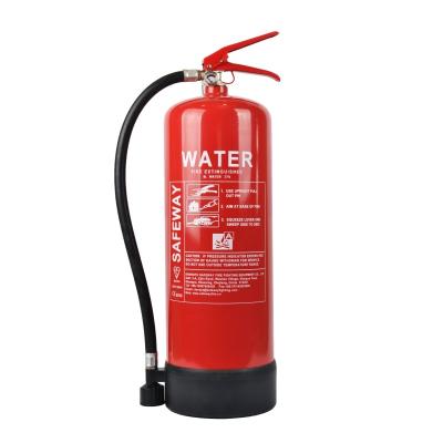 China 12L CE/BSI EN3 Water Fire Extinguisher for Class A Fires - 14 Bar Working Pressure, ISO Certified for sale