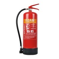China St12 Portable Foam Spray Fire Extinguisher 9L Capacity 500mm Height 25Bar Test Pressure for sale