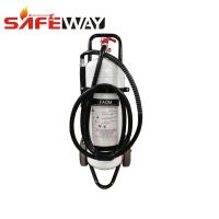 China 25L Coated Cylinder Foam Chemical Trolley Fire Extinguisher 25 Bar Test Pressure 14 Bar Working Pressure for sale