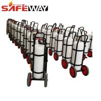 China 25L Coated Cylinder Foam Chemical Trolley Fire Extinguisher 25 Bar Test Pressure 14 Bar Working Pressure for sale