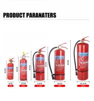 China ABC Dry Powder Fire Extinguisher 8kg Multi Purpose Portable Cylinder for sale