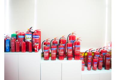 China 10kg Portable Dry Powder Fire Extinguisher - 550mm Height, 1.5mm Thick Steel Cylinder for ABC Class Fires for sale