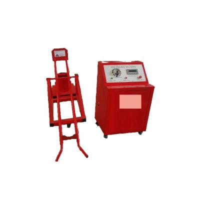 China Dry Powder Gas Filling Machine 1.1KW Co2 Fire Extinguisher Refilling Equipment 220V for sale