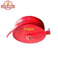 China Red Epoxy Manual Swing Fire Hose Reel 3/4 Inch with 25-30M Capacity for Fire Fighting Equipment for sale