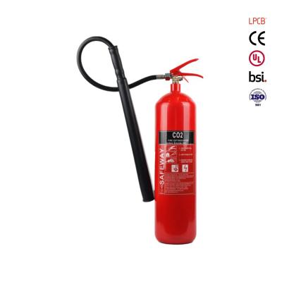 China Safeway 5kg CO2 Fire Extinguisher for Class B Fires 152mm Cylinder for sale