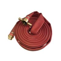 China SWFR-001 Manual Fixed Fire Hose Reel with 25-30M Capacity and Electrostatic Powder Coating for sale