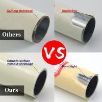 China Customized ESD ABS Coated Pipes Plastic Coated Steel Lean Pipe / Tube For Rack System for sale