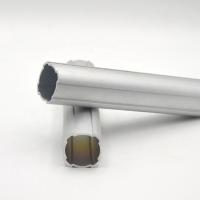 China Aluminium Alloy Lean Tube Customizable Round Aluminum Pipe For Racking System for sale