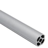 China DY28-03A Industrial Aluminium Silver Alloy Pipe OD 28mm Workbench Rack Lean Tube for sale
