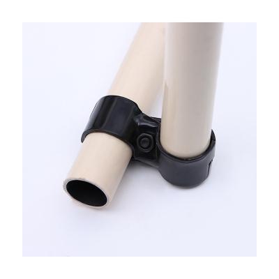 China HJ-6 Lean Tube Metal Fittings Black SPCC For Lean Pipe System for sale