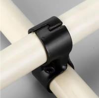 China HJ-6 Lean Tube Metal Fittings Black SPCC For Lean Pipe System for sale