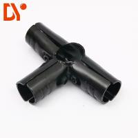 China 28mm T Shaped Double Port Lean Tube Connector for sale