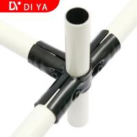 China 28mm T Shaped Double Port Lean Tube Connector for sale