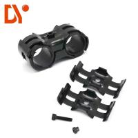 China Good Quality Black Double Metal Joint For Lean Pipe Workbench for sale