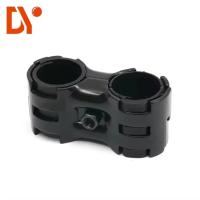 China Good Quality Black Double Metal Joint For Lean Pipe Workbench for sale