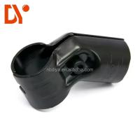 China High Quality Black Metal Joint And Pipe Connector For OD 28mm Lean / Coated Pipe for sale
