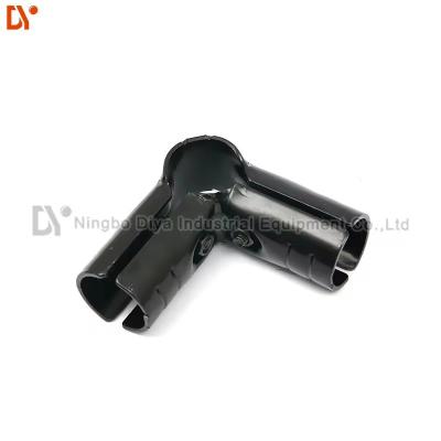 China Hight Quality 90 Angle Metal Joint Pipe Rack System  Connectors For Pipe Rack System for sale