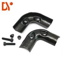China 28mm Lean Tube Fitting Shelf Pipe Rack Joint Switching Free 90 Degree for sale