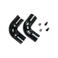 China 28mm Lean Tube Fitting Shelf Pipe Rack Joint Switching Free 90 Degree for sale