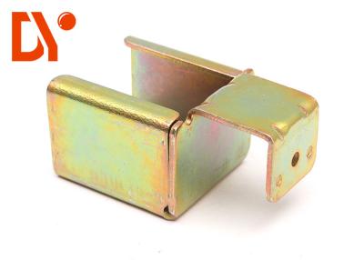 China Assemble Line Roller Track Hardware Colorful Metal Roller Track Connector for sale