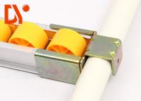 China Assemble Line Roller Track Hardware Colorful Metal Roller Track Connector for sale